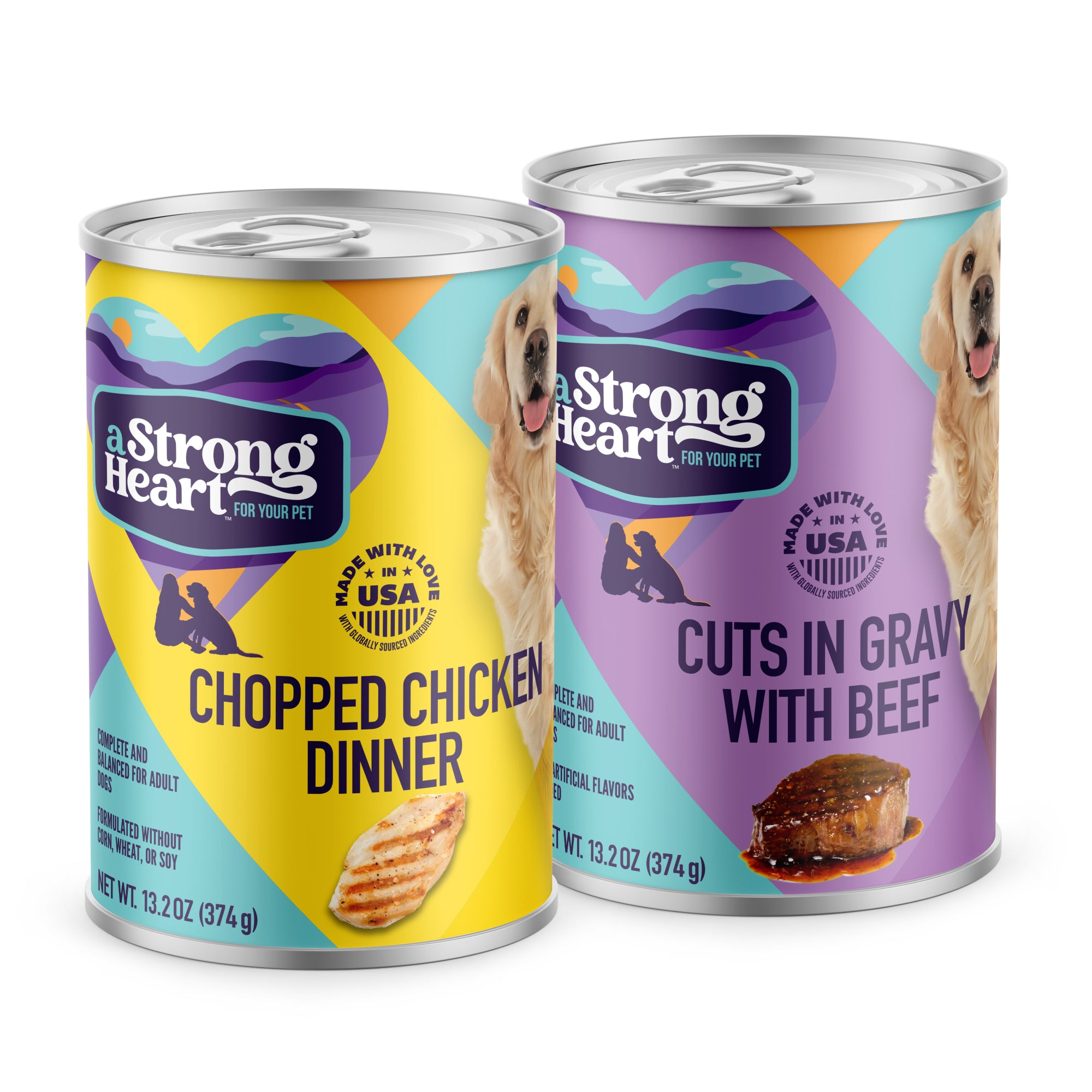 A Strong Heart – 13.2oz Chicken and Beef Variety Pack
